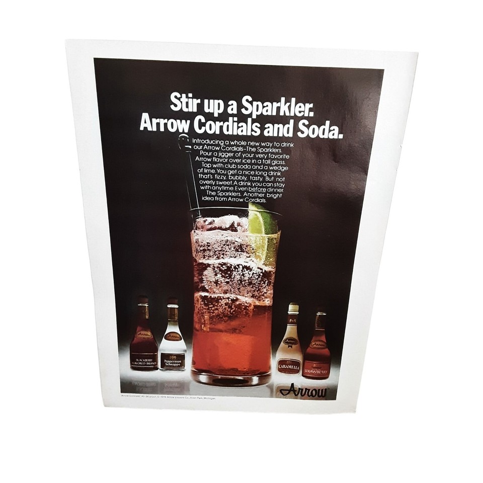 1978 Cuervo Tequila and Arrow Cordials Original Print Ad Vintage | eBay
