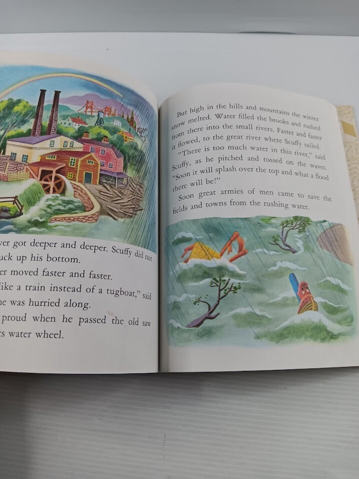 scuffy the tugboat a little golden book 1974 | eBay Australia