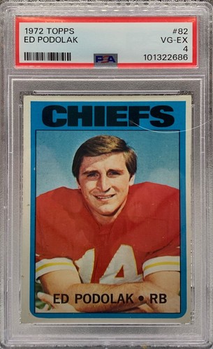 1972 Topps #82 Ed Podolak | eBay