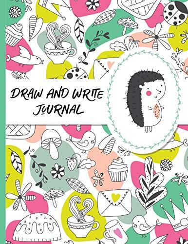 Draw and Write Journal: Half Page Lined Paper with Drawing Space (8.5 x ...