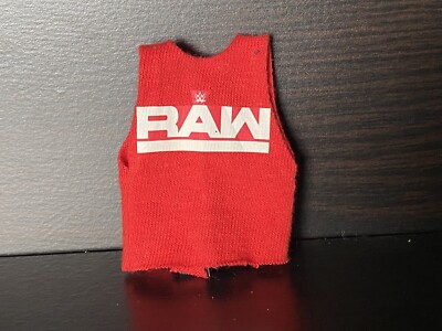 WWE RAW Shirt Accessory Mattel Elite Figure Prop Clothes D1 | eBay