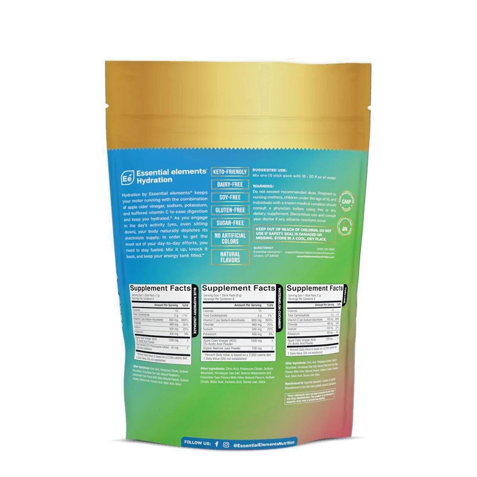 Essential elements Hydration Variety Pack | Electrolyte Supplement with ...
