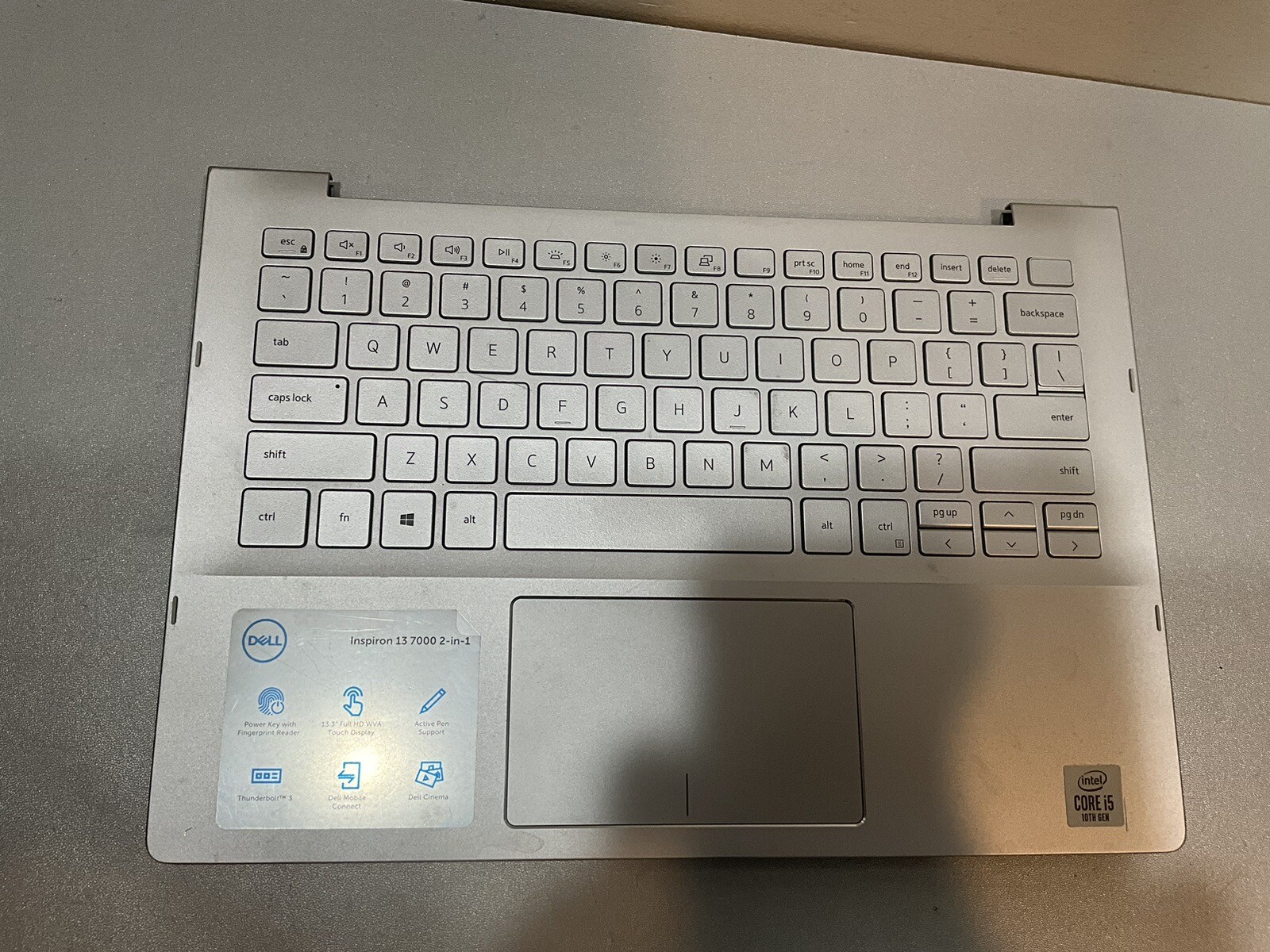 Dell Inspiron 7391 2-in-1 Laptop Palmrest US/EN BCL Keyboard | eBay