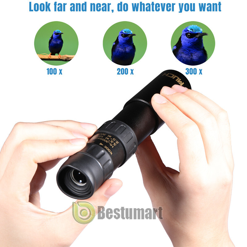 2025 NEW Military Telescope 10-300X40mm Zoom HD Monocular Mobile ...