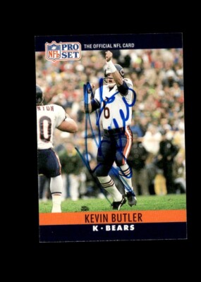 Kevin Butler 1990 Pro Set Bears authentic autographed card | eBay