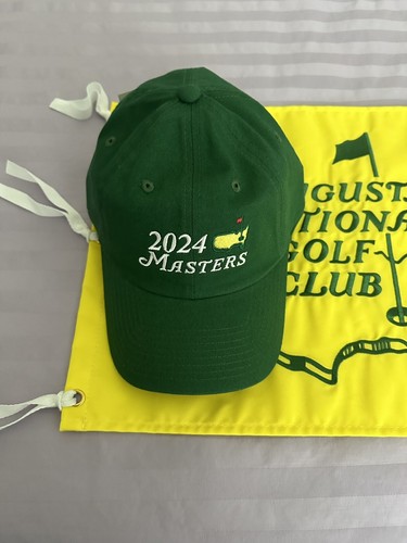 Masters 2024 Dated Dark Green Logo Ballcap Hat In Hand Ships Tomorrow ...