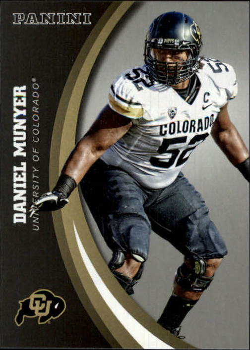 2016 Panini Colorado Buffaloes - Silver #42 Daniel Munyer (RC) for sale ...