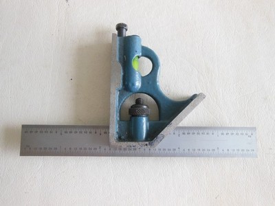 6" Machinists Combination Square Rule Stainless Steel | eBay