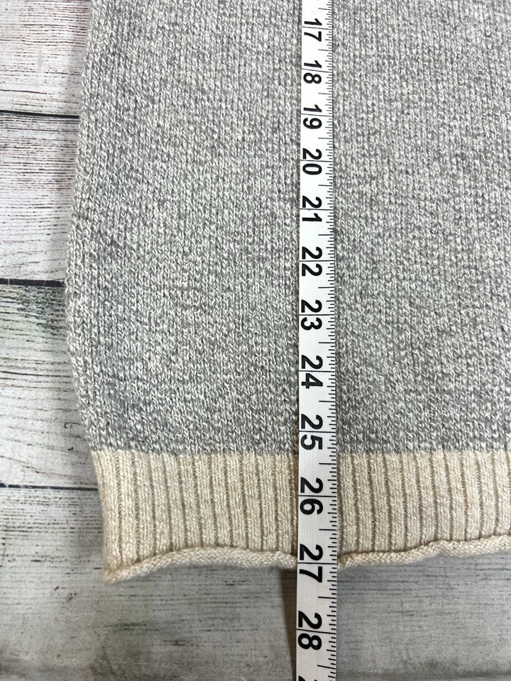 Rodd & Gunn Mens Italian Yarn Cotton Wool Blend Polo Sweater Grey L ...