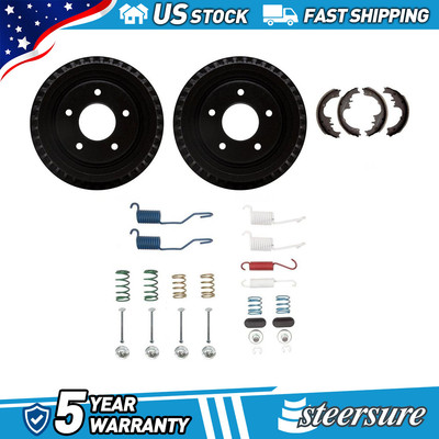 Rear Brake Drum & Shoe Kit for Chevrolet Caprice 1991 1992 1993 1994 5 ...