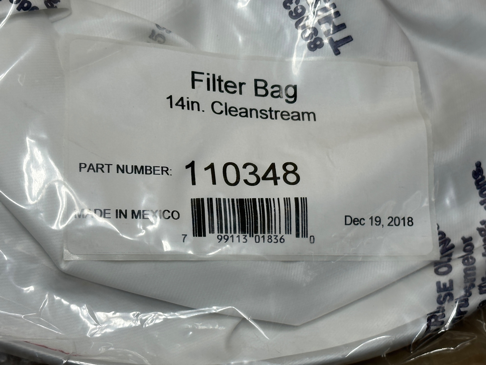 2 Pack Genuine Eureka Beam Cleanstream Gore Central Vacuum 14" Cloth ...