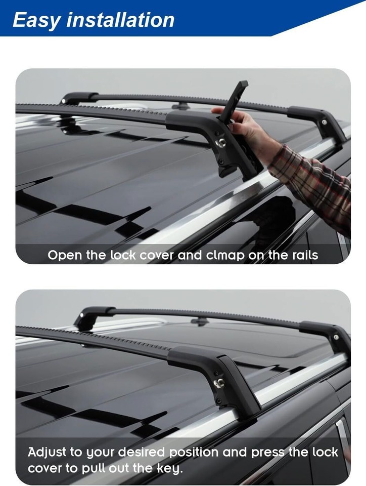 Roof Rack for 2021-2023 24 Suburban Cadillac Escalade GMC Yukon Cross ...