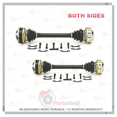 PAIR x CV Drive Shaft For Holden Commodore VU VX VY VZ V6 V8 Rear 00-07 ...