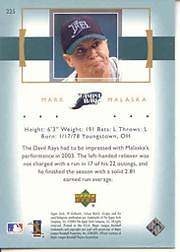 2003 SP Authentic #225 Mark Malaska FW RC/699 - NM-MT | eBay