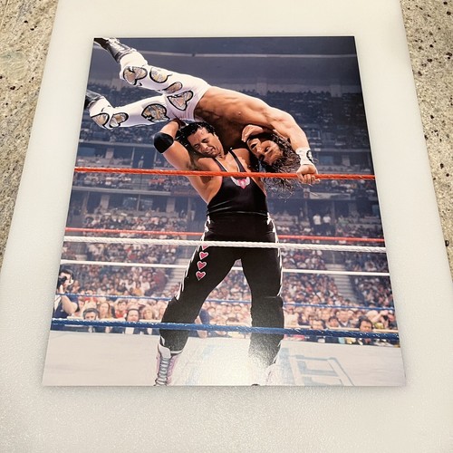 WWF WWE Poster Print Bret Hitman Hart Shawn Michaels Wrestlemania XII ...