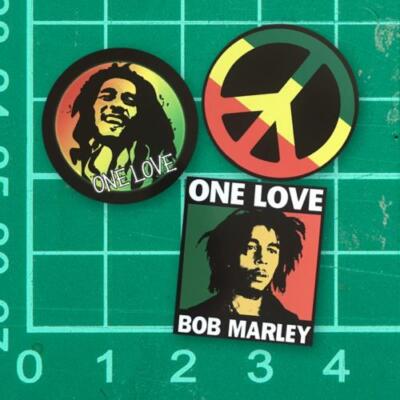 Bob Marley Sticker one love | eBay