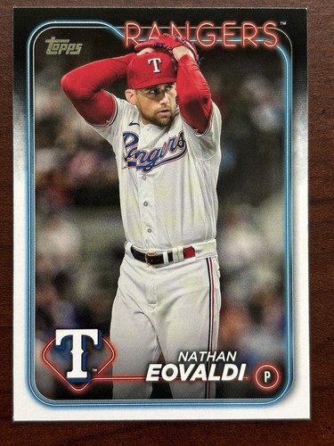 Nathan Eovaldi Texas Rangers Topps 2024 Card 258 | eBay