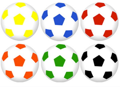 150 Super Soccer Ball Bouncy Party 1" Birthday Superballs New Football ...