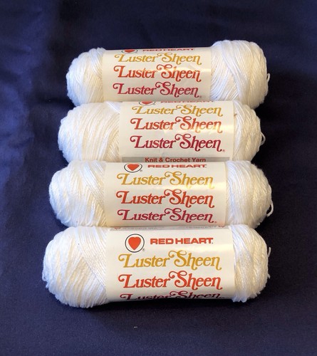 Coats & Clark - Red Heart Luster Sheen Knit, Crochet Acrylic Yarn | eBay