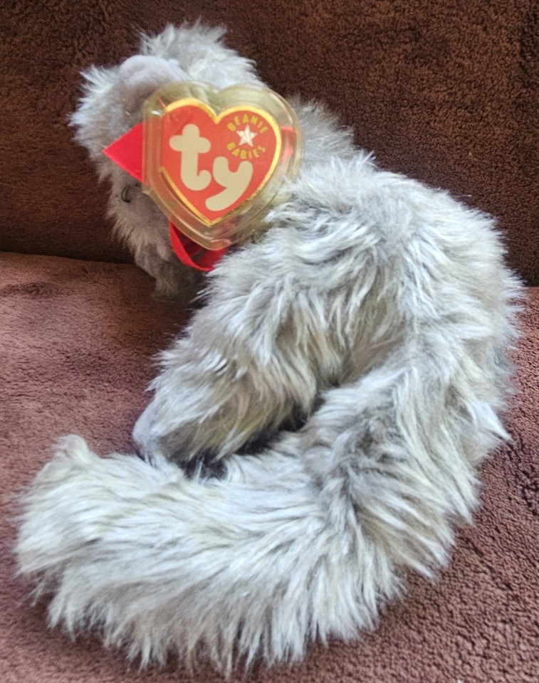 Ty Beanie Baby Beani, Cat Gray | eBay