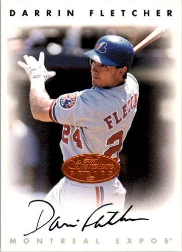 1996 Leaf Signature Autographs #68 Darrin Fletcher Auto | eBay