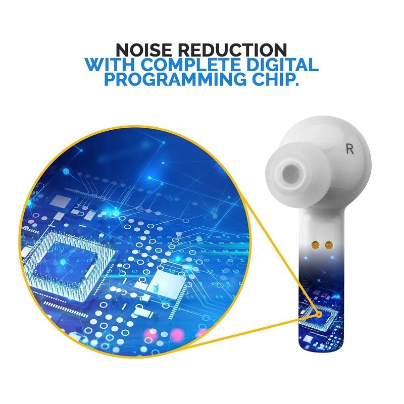 Wireless Bluetooth Hearing Amplifier Earbuds, Adult Senior Sound ...