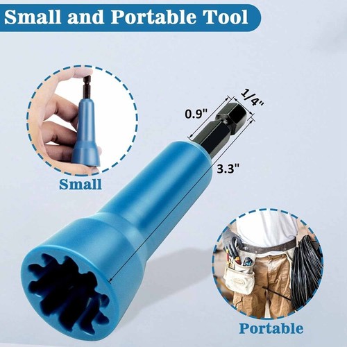 Wire Rotary Tool, Wire Nut Screwdriver, Spin Wire Connectors Sock1681 ...
