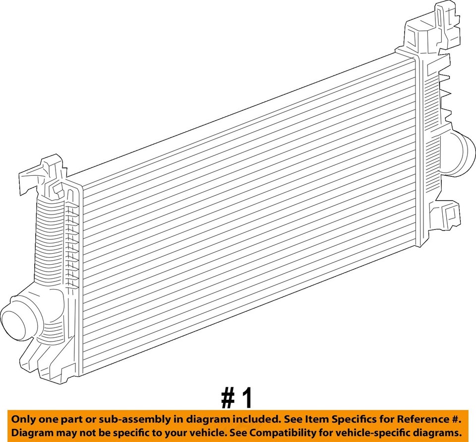 GM OEM 11-16 Cruze Limited,Cruze Cooling Intercooler-Intercooler ...