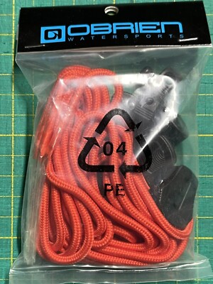 O’Brien Wakeboard binding laces with lace locks (4) - Orange | eBay