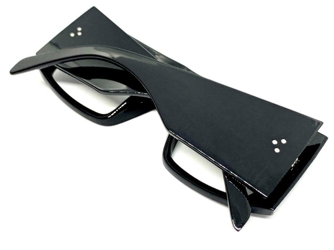 Oversized RETRO Large Super Thick Square Lensless Eye Glasses Frame ...