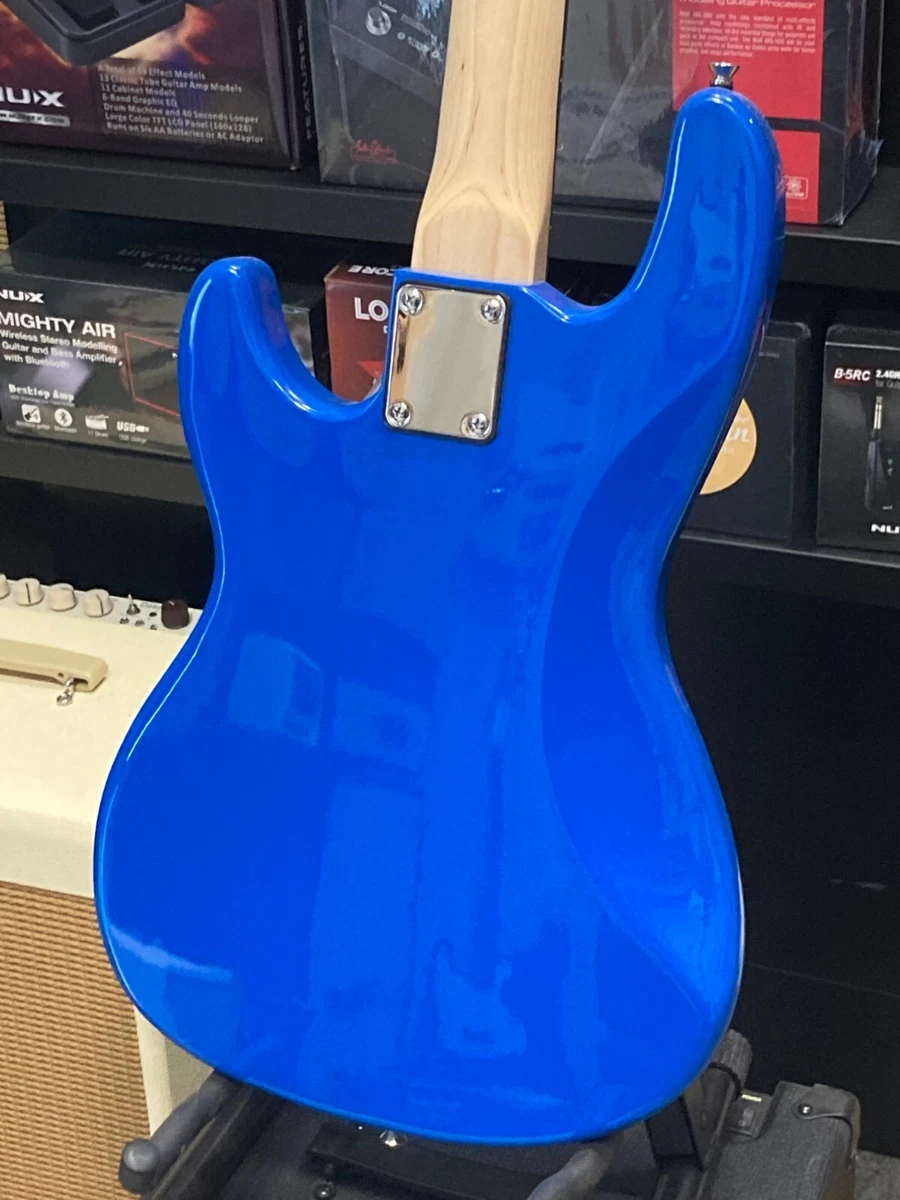 Cobalt Blue Bass Guitar