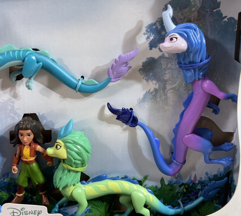 Disney RAYA And The Last Dragon SISU FAMILY PACK Pengu Jagan Amba ...