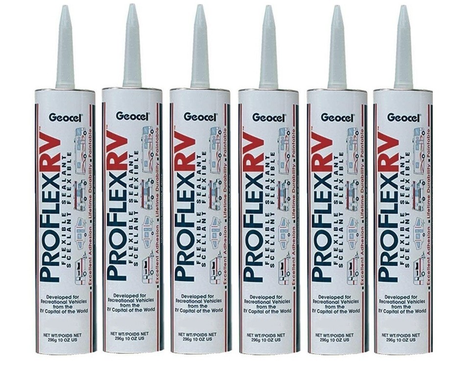 Geocel GC28909 (GC28109), 10 oz. Almond ProFlex RV Flexible Sealant ...