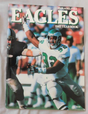 1987 Philadelphia Eagles Yearbook Reggie White | eBay