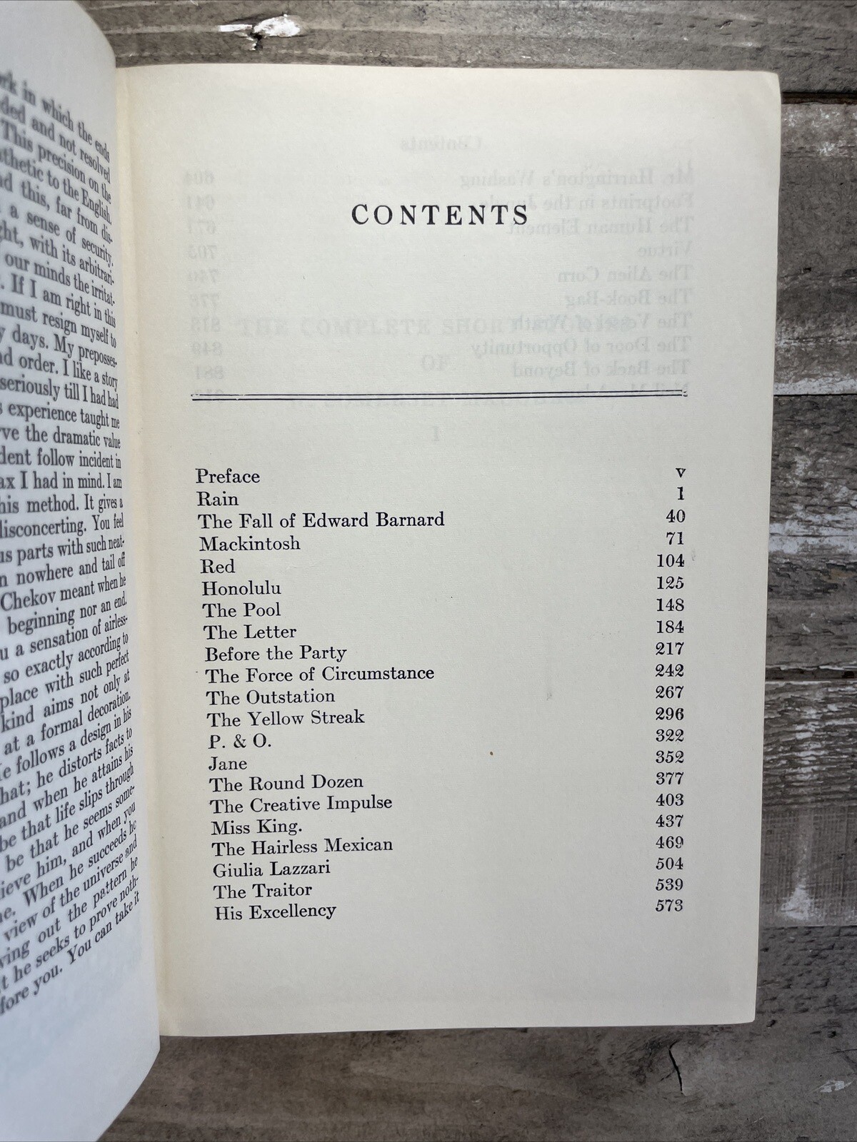 1934 Antique Books (2) "The Complete Short Stories of W. Somerset ...
