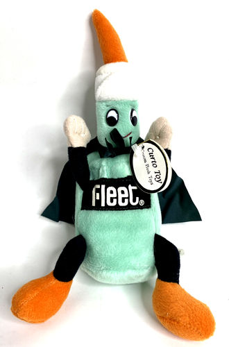 FLEET EneMan 8" Plush Stuffed Animal Pre-Owned With Tags Curto Toys EUC ...