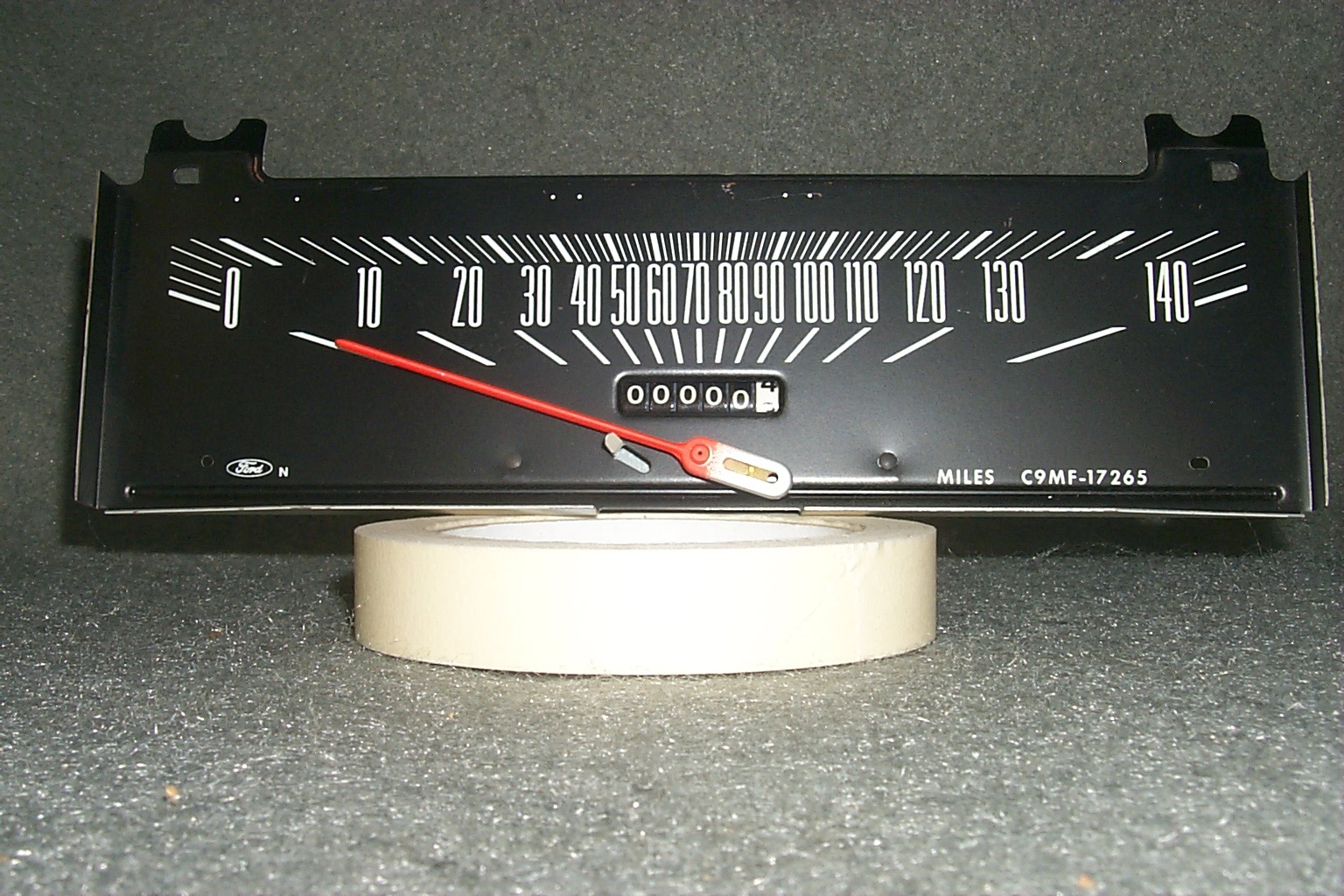 1969-1970 Ford Mercury Monterey Marquis Marauder NOS 140 MPH Police ...