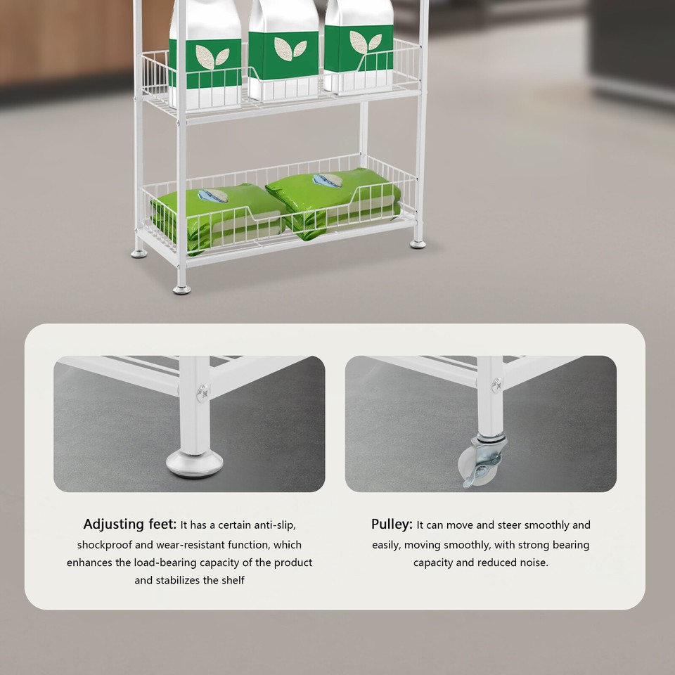 4 Tier Retail Display Rack Snack Display Organizer Snack Rack Stand ...
