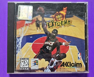 1996 NBA Jam Extreme PC Microsoft Windows 95 Video Game Complete ...