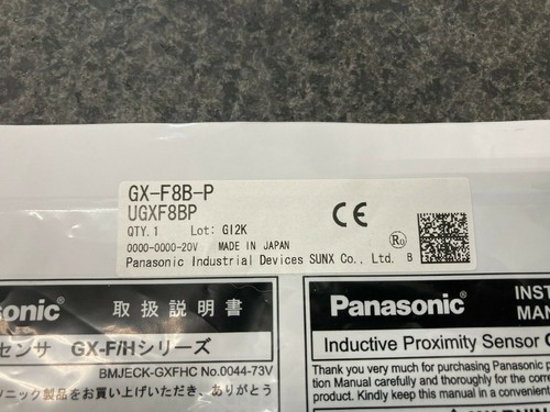 1PC New Panasonic GX-F8B-P Proximity Sensor GXF8BP Free Shipping | eBay