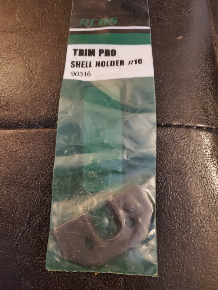 RCBS TRIM PRO SHELL HOLDER #16 FOR 9MM | eBay