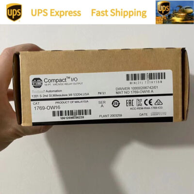 1769-OW16 SER A CompactLogix Relay Output Module 1769OW16 New Expedited ...