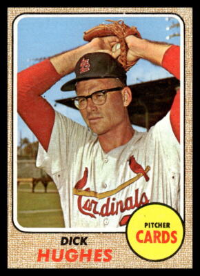 1968 Topps Dick Hughes #253 St. Louis Cardinals Baseball Card | eBay