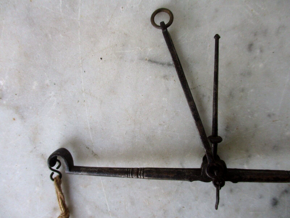 Antique Handmade Iron Ornated Old Portable Colonial Scale Diamond ...