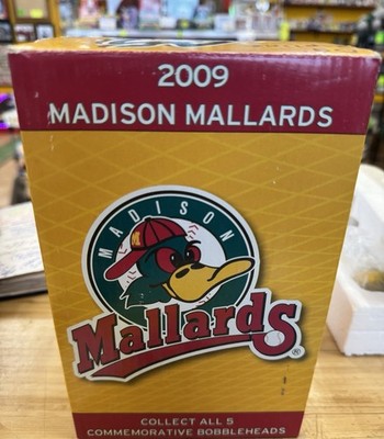 2009 Madison Mallards Maynard Zip line Bobblehead In Box | eBay