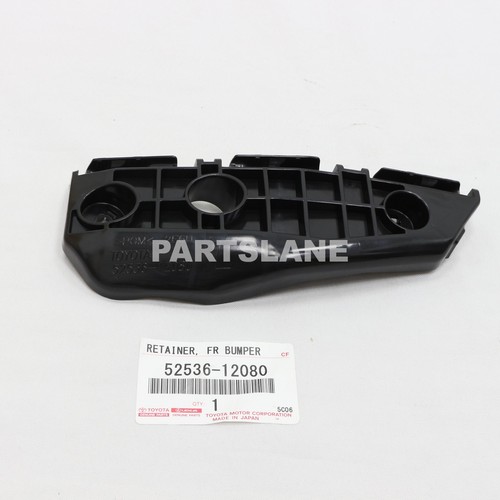 52536-12080 Toyota OEM Genuine RETAINER, FRONT BUMPER SIDE, LH | eBay