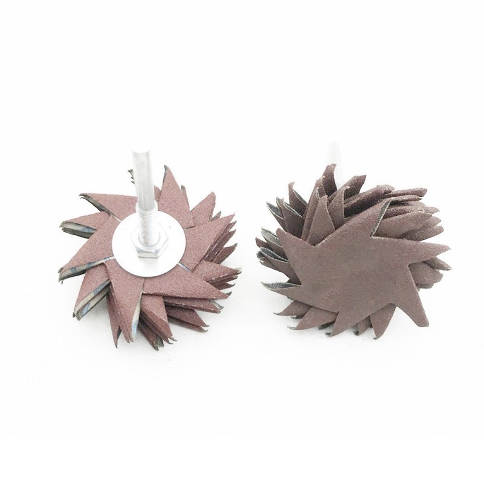 3PCS Emery Cloth Sandpaper Wheels for Woodworking and Metal Polishing ...