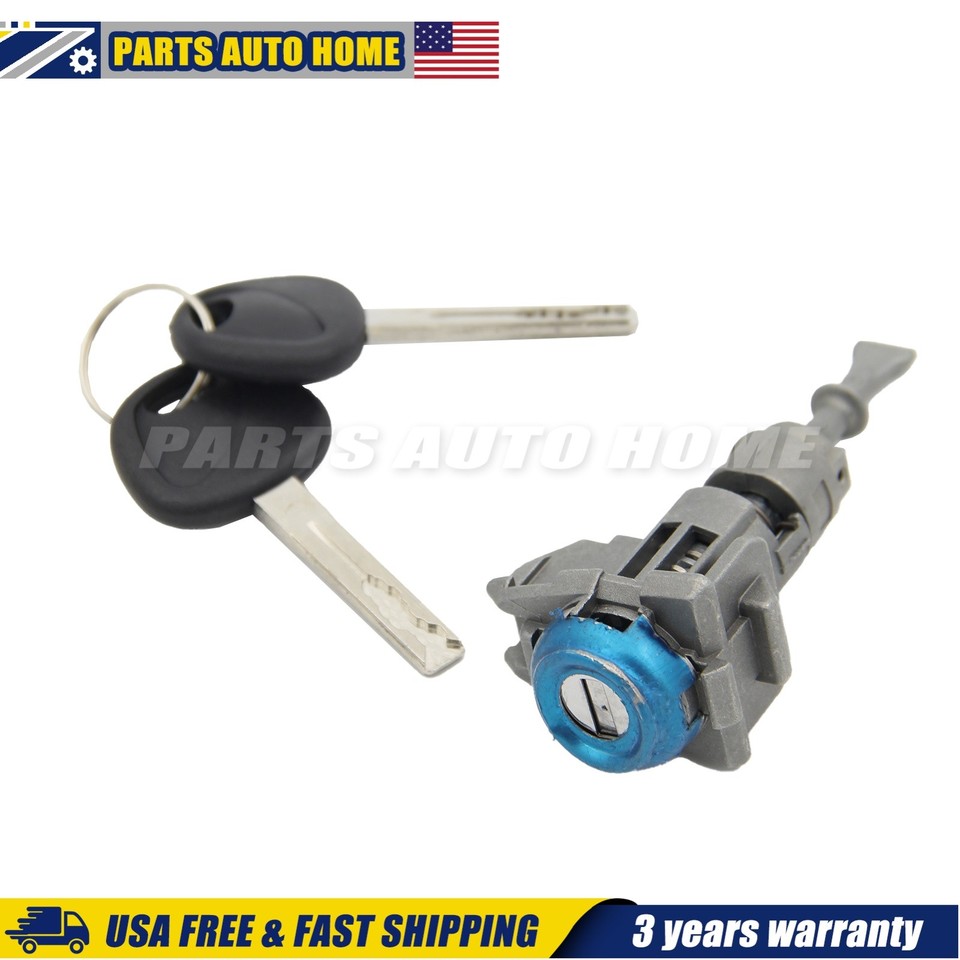 Driver Side Door Lock Cylinder w/2 Keys 81970-1WA00 Fit 2012-2017 Kia ...