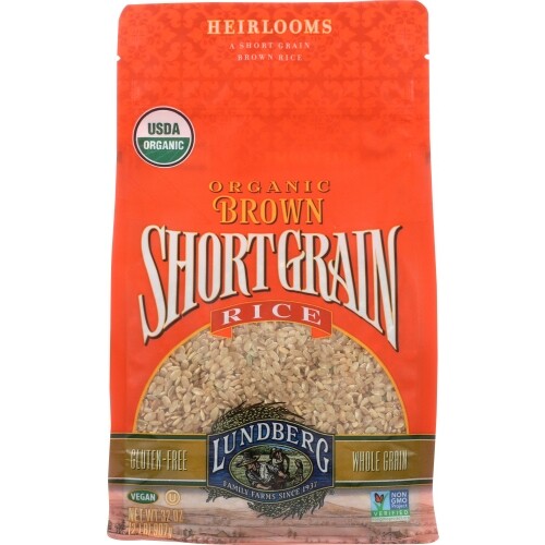 Organic Short Grain Brown Rice 32 Oz(Case Of 6) By Lundberg | eBay