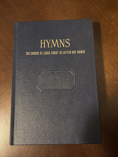 Vintage Hymn Book LDS 1948 Copyright Blue First Printing Blue Great ...
